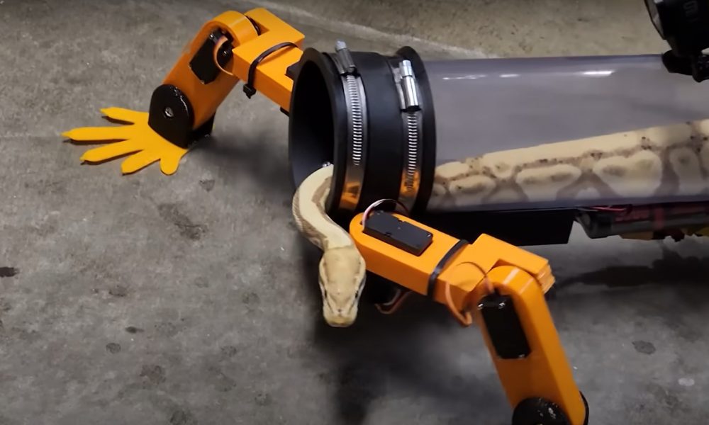 Man Invents Snake Legs - Oh Epic