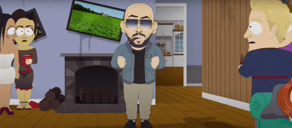 The Most Recent Episode of South Park Roasts Andrew Tate