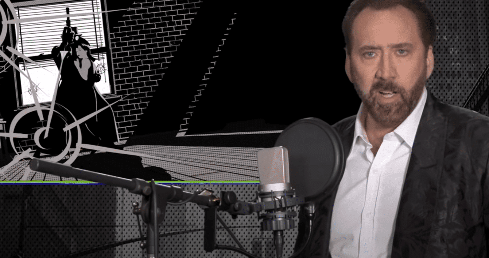 Nicolas Cage in Spider-Man Noir: A Seamless Transition from Ghost Rider ...