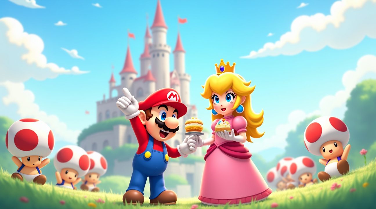 Nintendo Confirms Mario And Princess Peach Are Just Friends