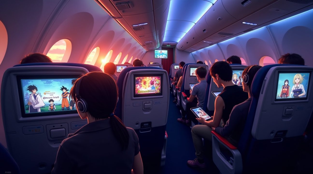 Crunchyroll & Delta Airlines: In-flight Anime Streaming 2025