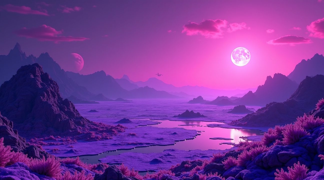 Alien Life Might Be Purple Instead Of Green, Study Finds
