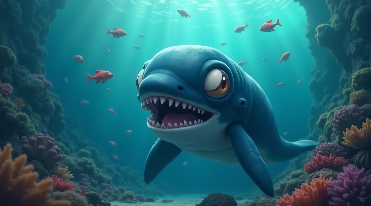 Pokemon-like Ancient Whale With Cartoon Eyes Was Predator