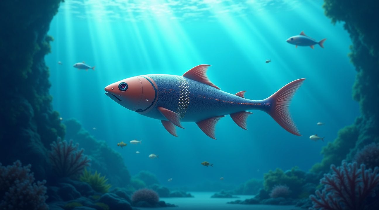 Uk’s Gillbert: Self-powered Robot Fish Eating Microplastics