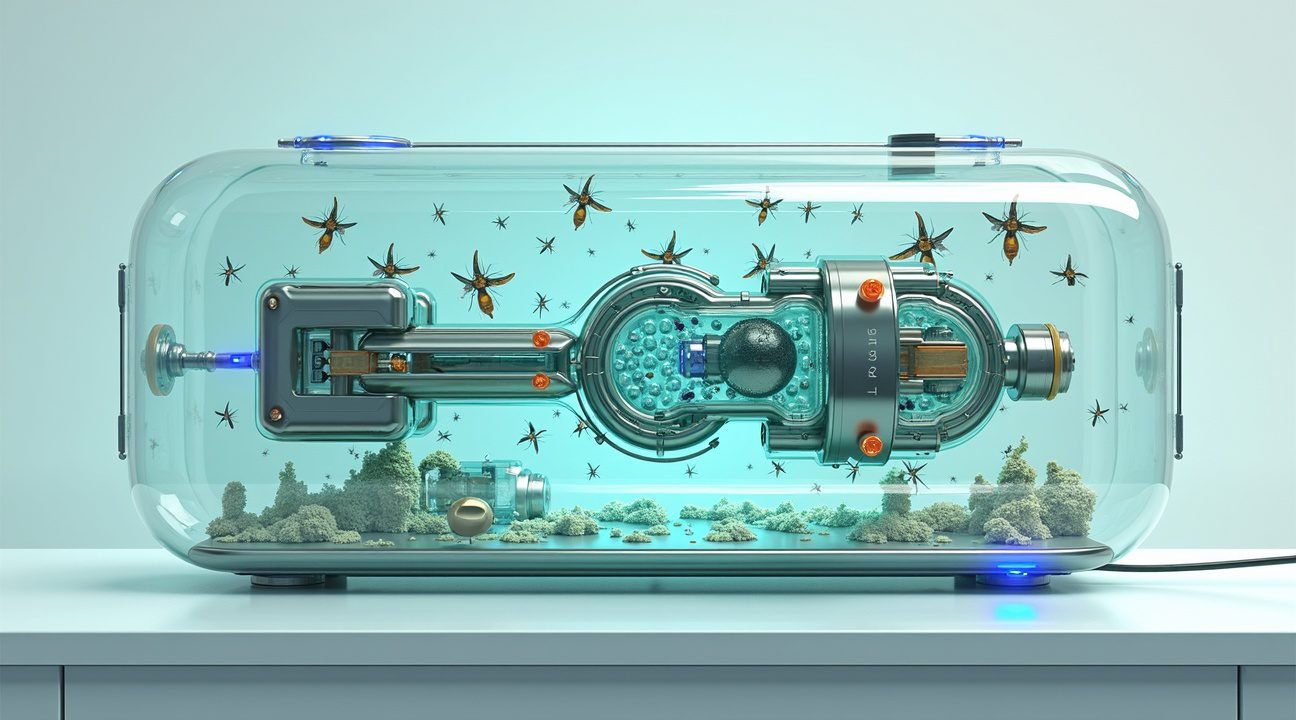 Fly-powered Clock: Bacteria Fuel Cells Generate Electricity