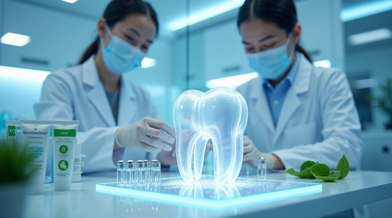 Human Hair–derived Keratin Toothpaste Regenerates Enamel