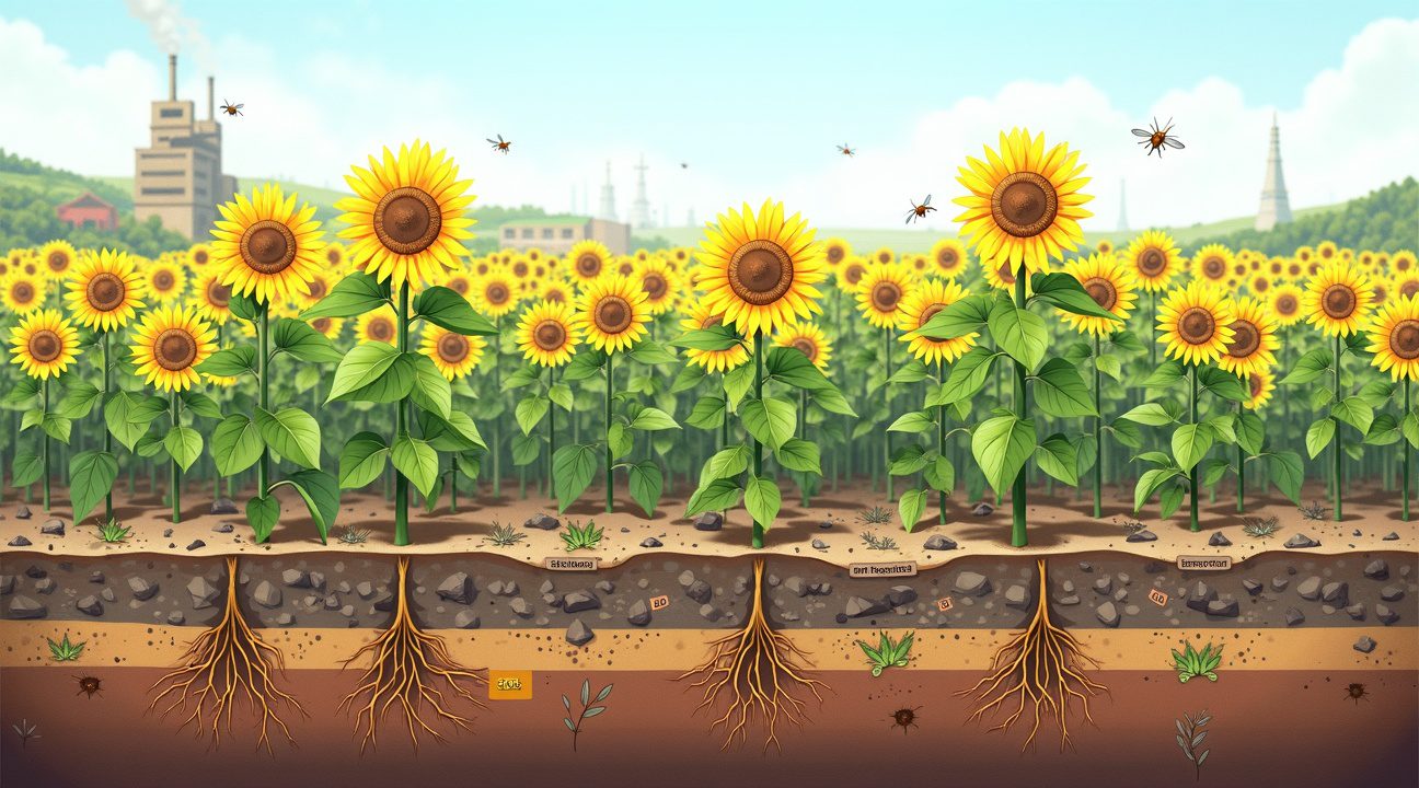 Sunflowers Remove 50% Of Iron From Toxic Soil In 6 Weeks