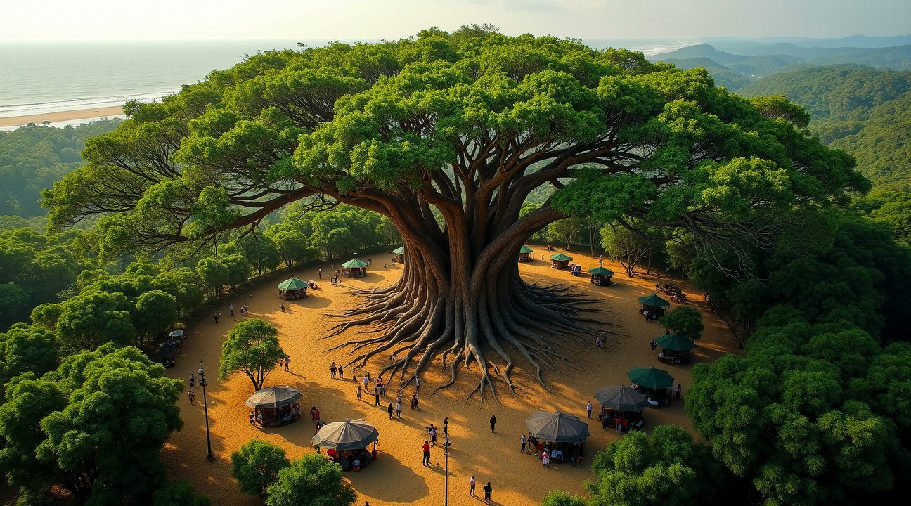 Cashew Tree Of Pirangi: World’s Largest Spans 2.1 Acres