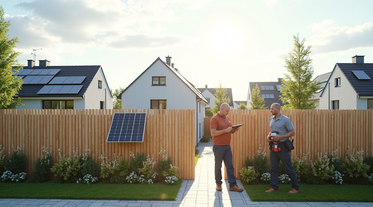German Solar Fences Cost Less Than Wood: Price Comparison