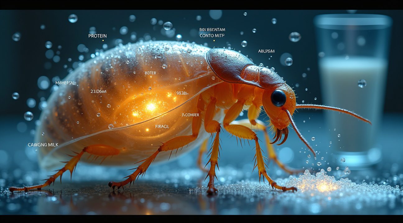 Cockroach Milk Vs Cow Milk: 3x Calories & Complete Protein