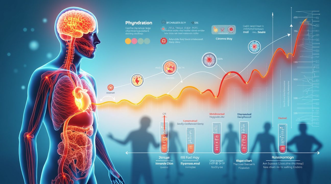 Dehydration Triggers 55% Cortisol Spike, Risks Heart & Brain