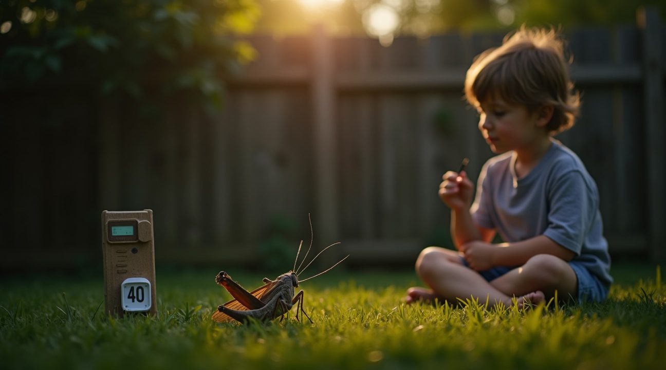 Count Cricket Chirps For Temperature Using Dolbear’s Law