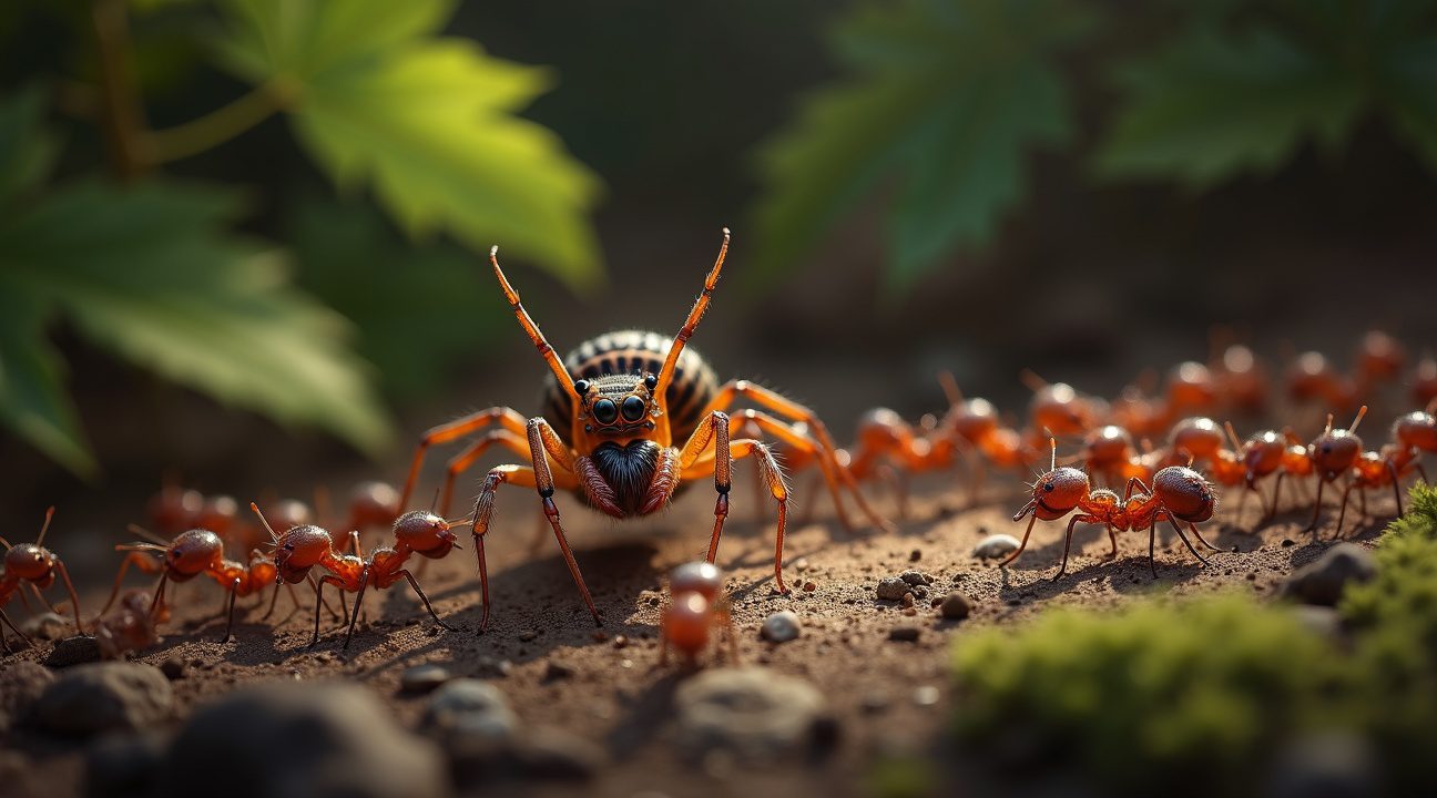 Myrmecomorphy In Spiders: How They Deceive As Ants