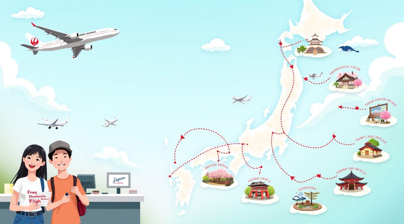 Japan Airlines Free Domestic Flights For Intl Travelers