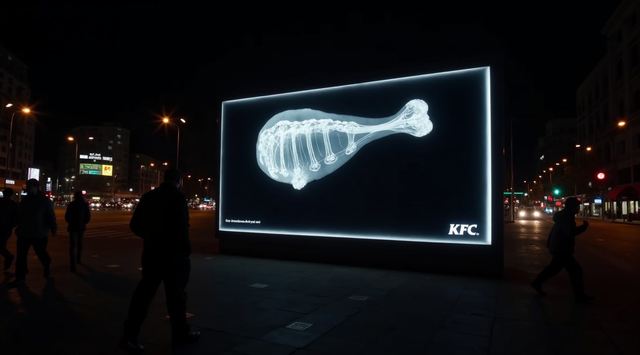 Kfc Spain X-rays Chicken To Prove It’s Real And Win Award
