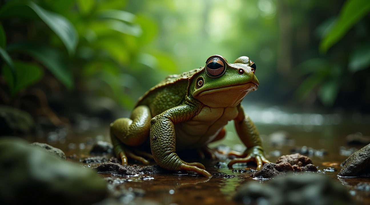 Hairy Frog’s Bone Claws: Wolverine Frog’s Unique Defense