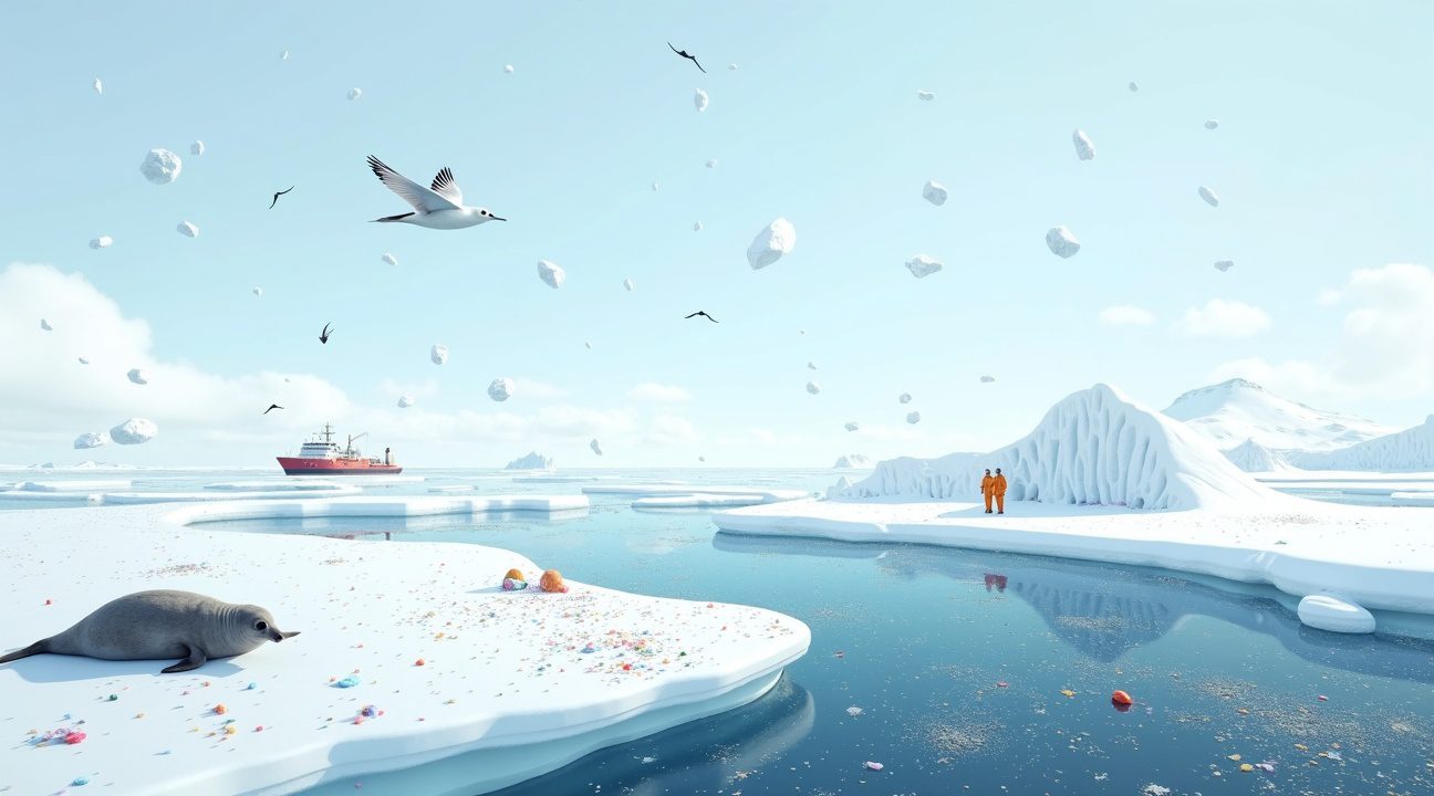 Arctic Bacteria Degrade Microplastics To Clean Oceans