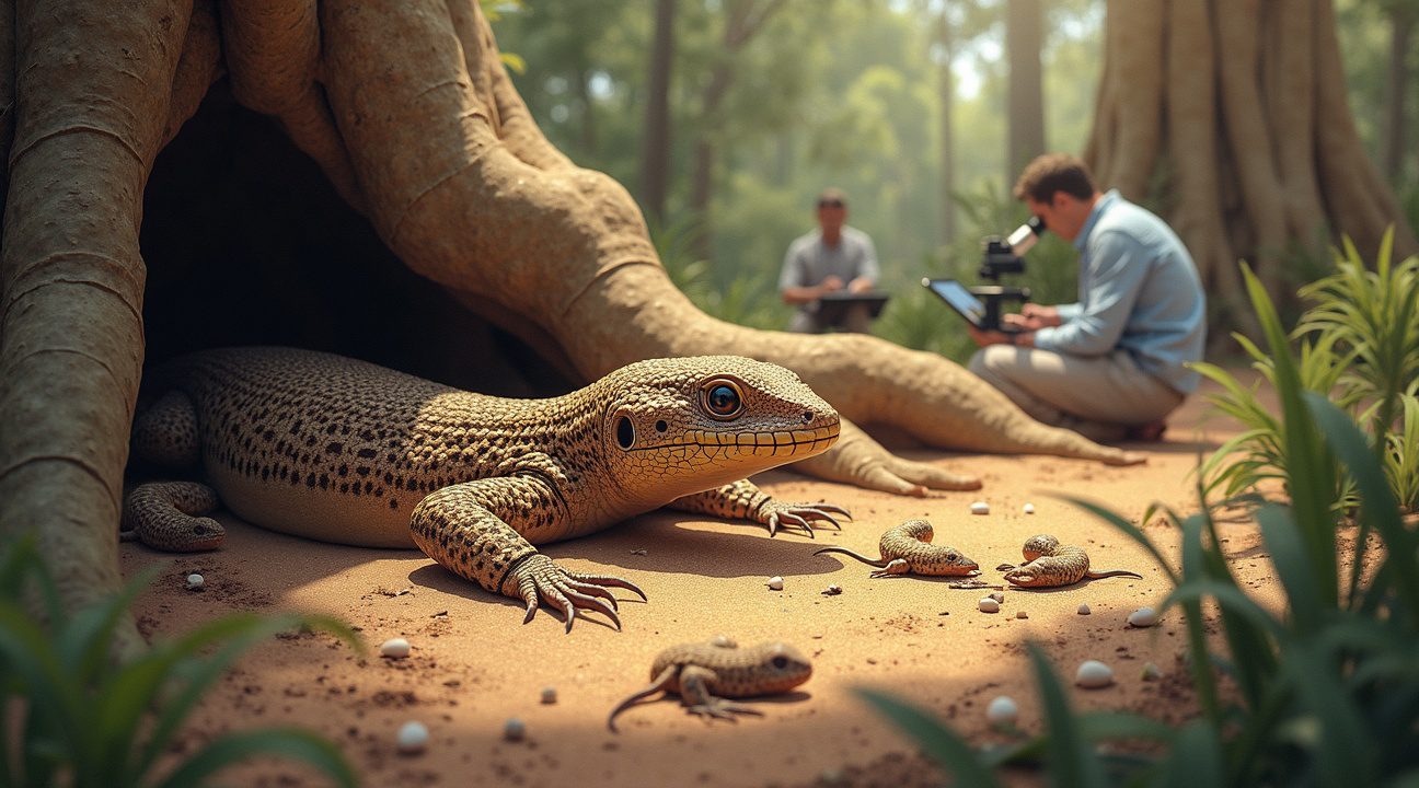 Three-toed Skink Makes History With Eggs And Live Birth