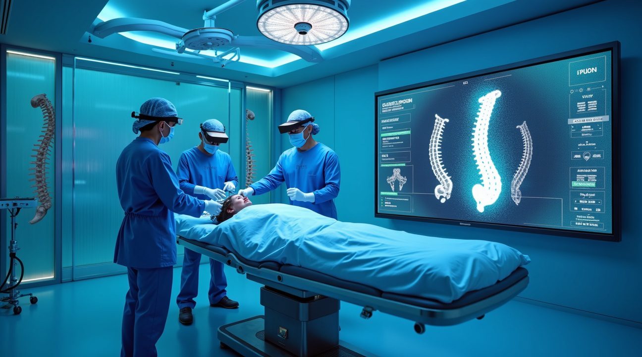 World’s First Ai-designed Personalized Spine Implant Surgery