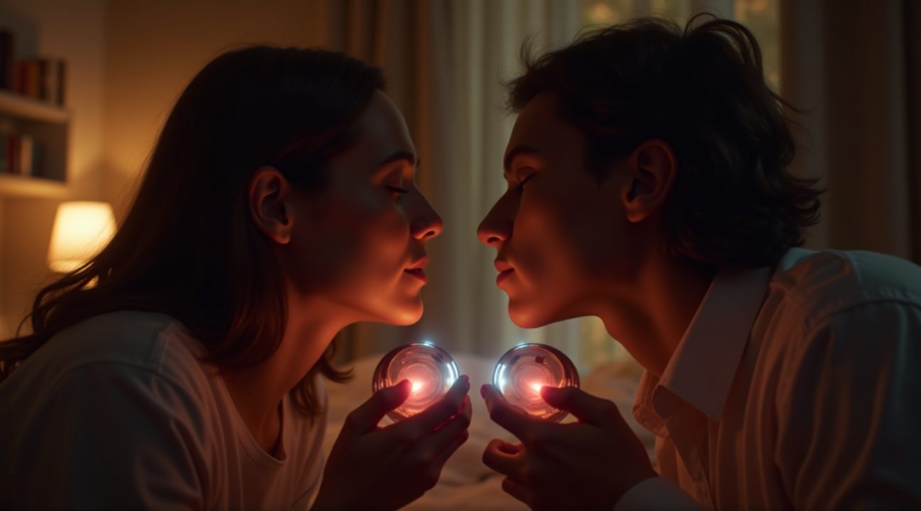 Remote Kissing Device: 3d Silicone Lips & Sensor Tech