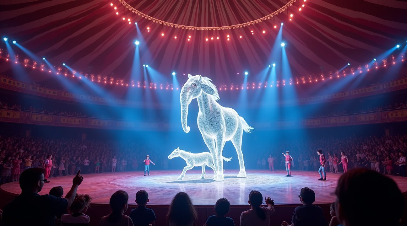 3d Hologram Circus: Roncalli’s Animal-free Laser Spectacle