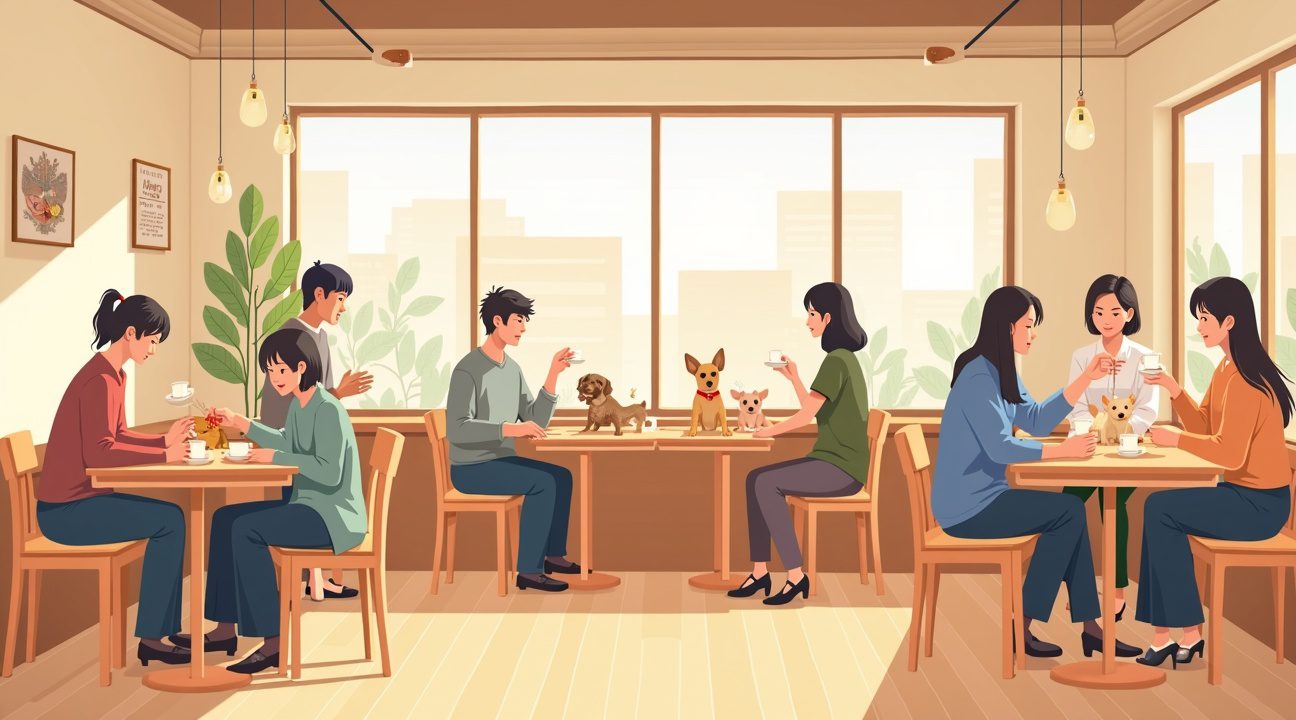 Sip Coffee & Adopt Strays At Japan’s Urban Dog Cafés