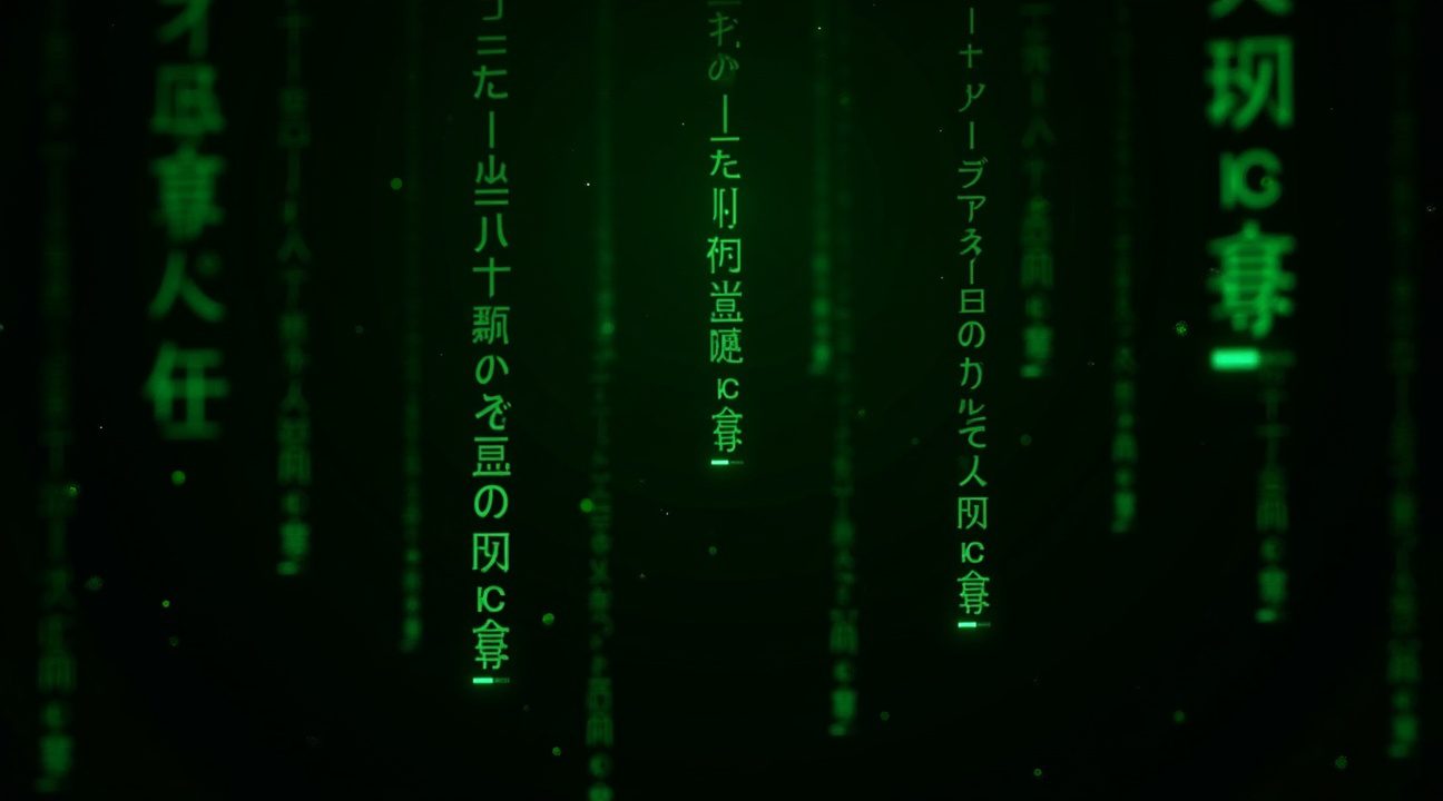 Matrix Code Decoded: Sushi Recipes In The Green Digital Rain