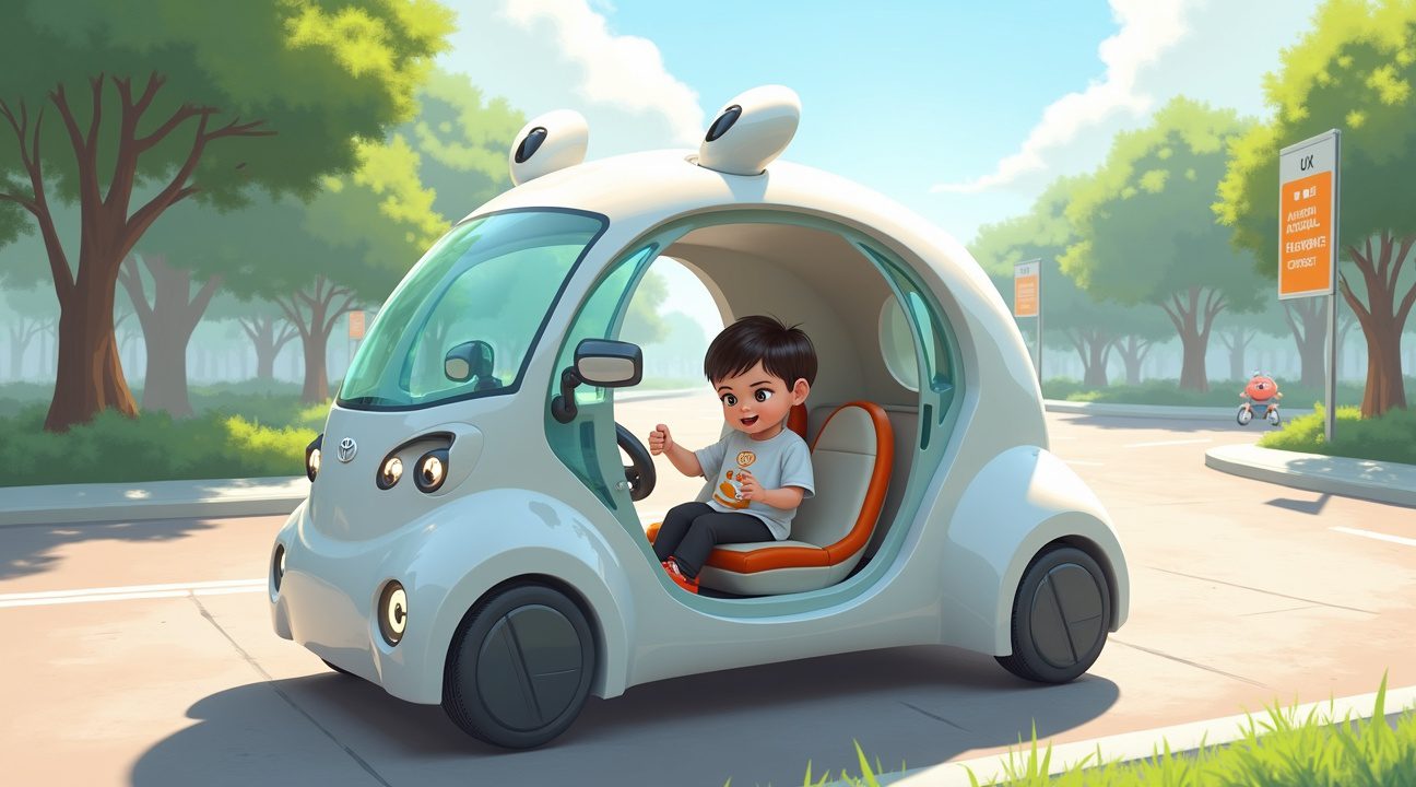 Toyota Introduces Kids Mobi: A Self-driving Car For Kids